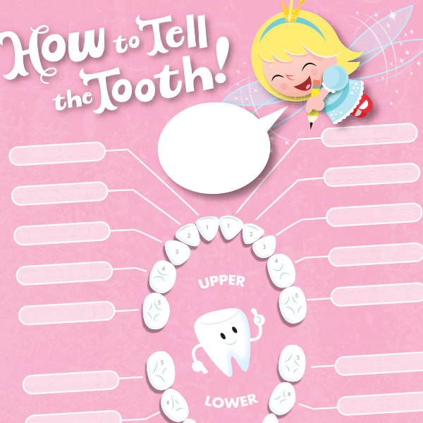 Tooth Fairy Printables: Lost Tooth Chart | Hallmark Ideas & Inspiration